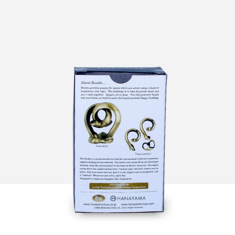 Desafie suas habilidades com o Hanayama Cast Radix! 🧩💪