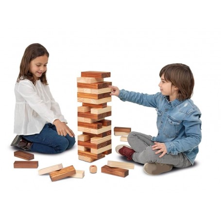 Block & Block Bicolor Giant - Gigante Jenga - kubekings.pt