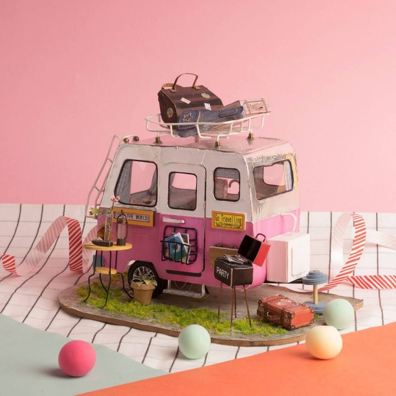 Robotime Camper DIY Van - kubekings.pt