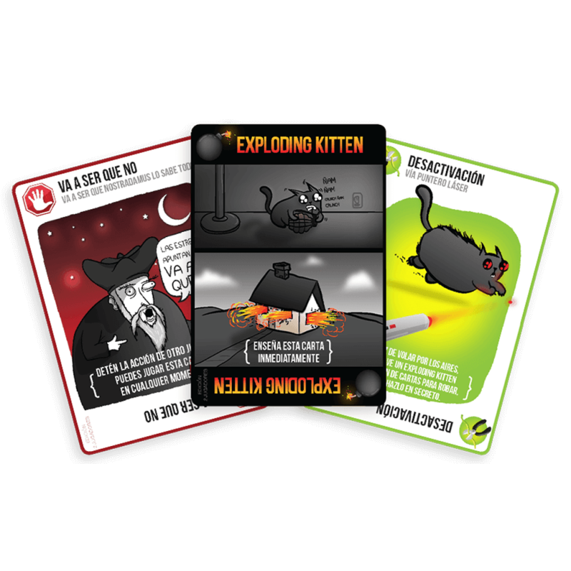 Exploding Kittens Edition 2 J - Jogo para Cat Lovers