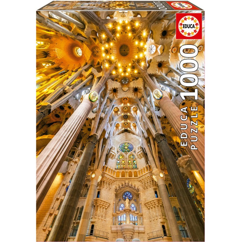Explorar a magia de Gaudí: Sagrada Família Puzzle 1000p