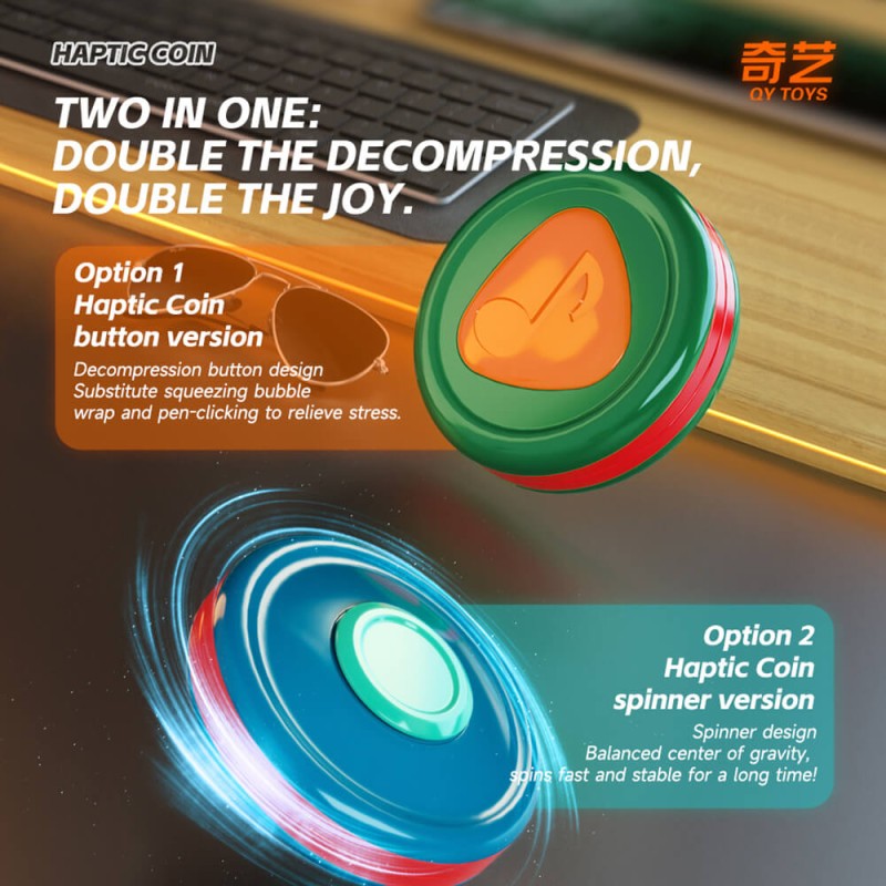 Comprar QiYi Haptic Coin Button - Kubekings.com