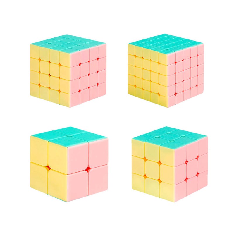 🌈 MeiLong Speed Cubing Pack (Macaron) - Comece com estilo!