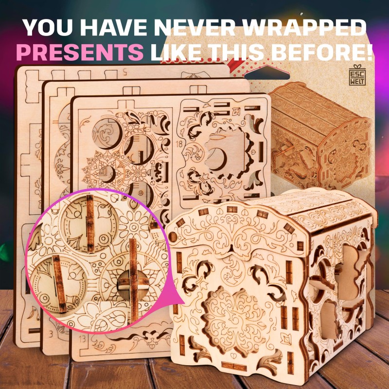Secret Treasure Box - 3D Puzzle