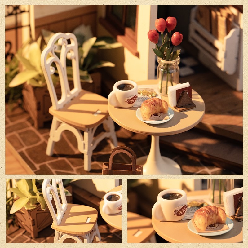 🏠 Café Casa em miniatura: O seu café em miniatura - Kubekings