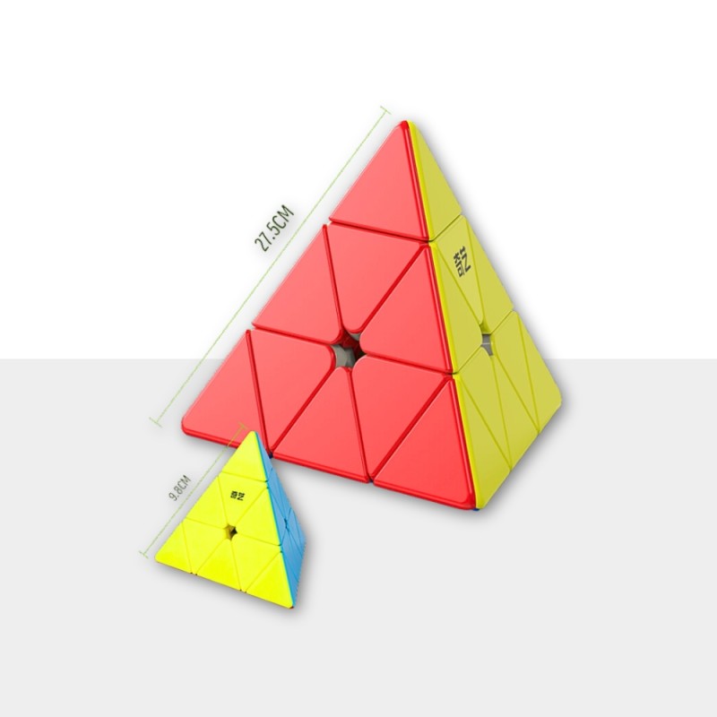 QiYi QiMing Plus GIANT Pyraminx - Desafie os seus limites! 🎉