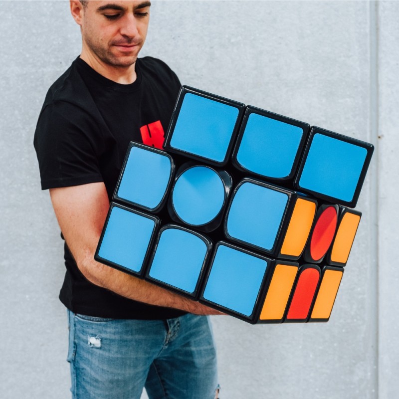 QiYi Warrior Plus Max Box 3x3 (38cm) - Gigante entre cubos! 🌟