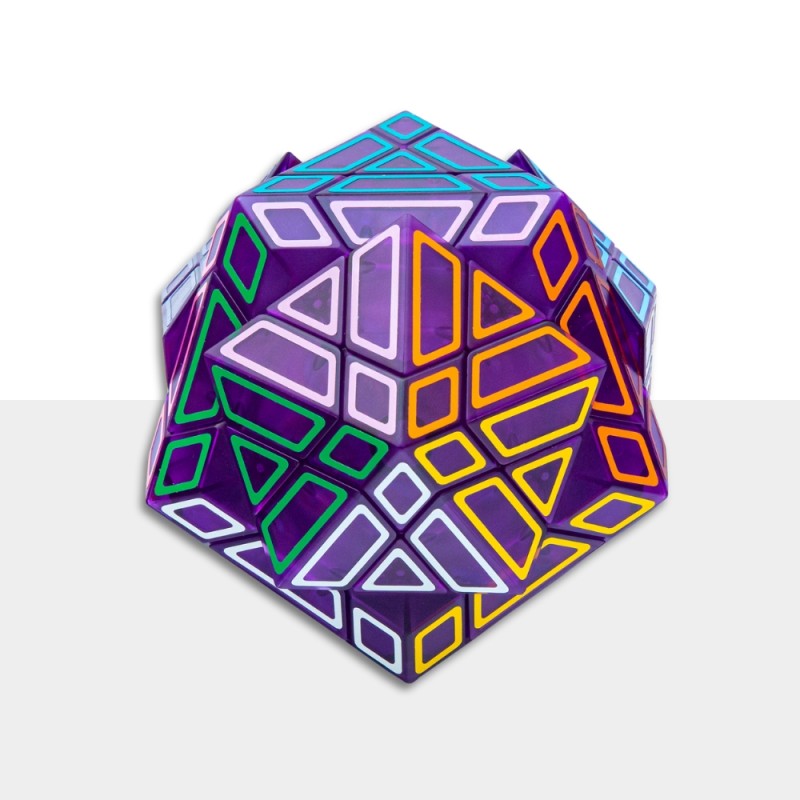 Icosaminx da Galáxia de MF8: O Icosaedro 3x3 simplificado 🌌