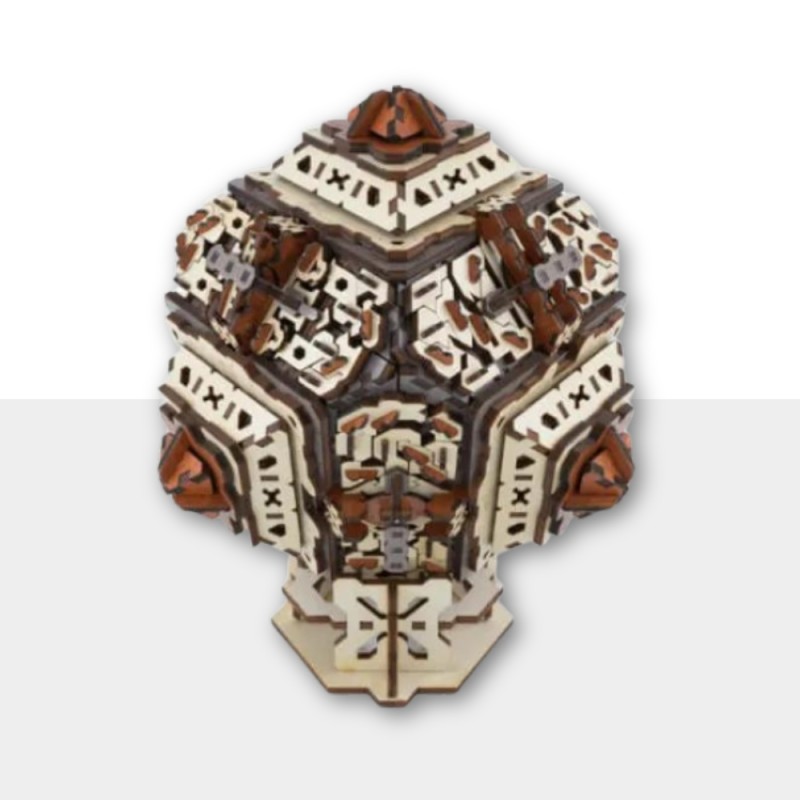 Tetra Puzzle Kit Puzzle Box by NKD Puzzle | Space Challenge