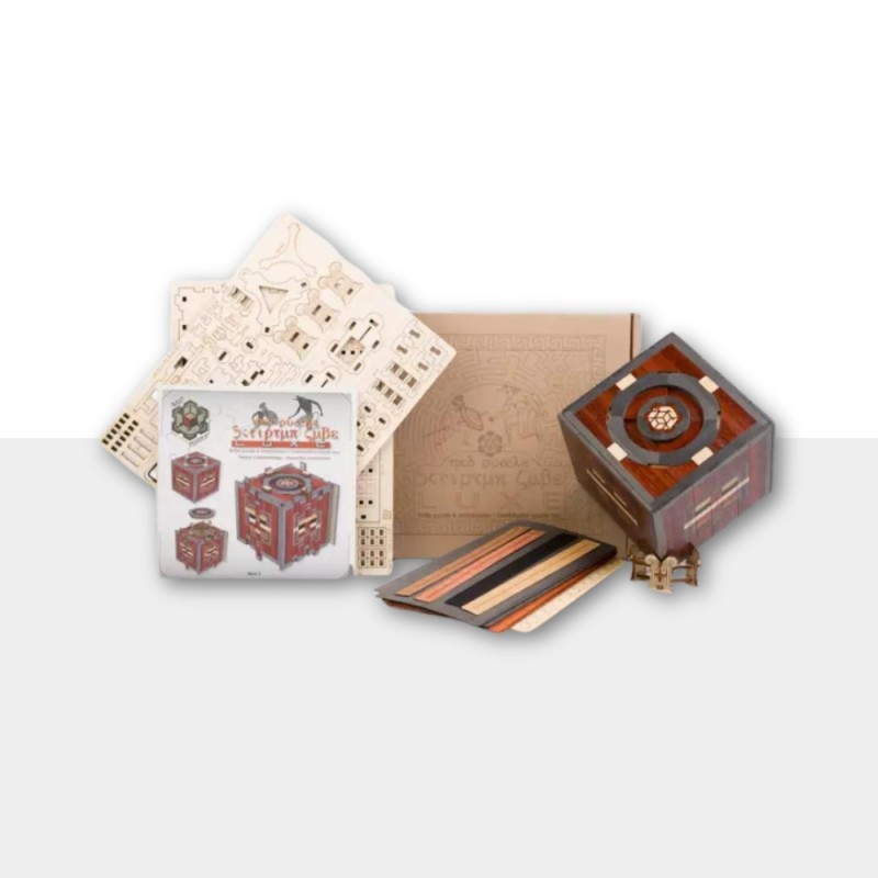 Scriptum Cube Luxe Kit Puzzle Box | Mistério da Mitologia Grega