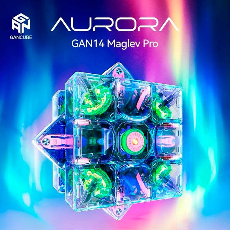 GAN14 PRO Aurora 3x3 MagLev - Edição limitada de verão 🌌