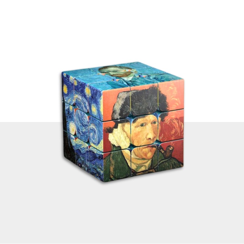 Cubo de Van Gogh 3x3 - O cubo de Rubik com as obras icónicas de Van Gogh 🎨
