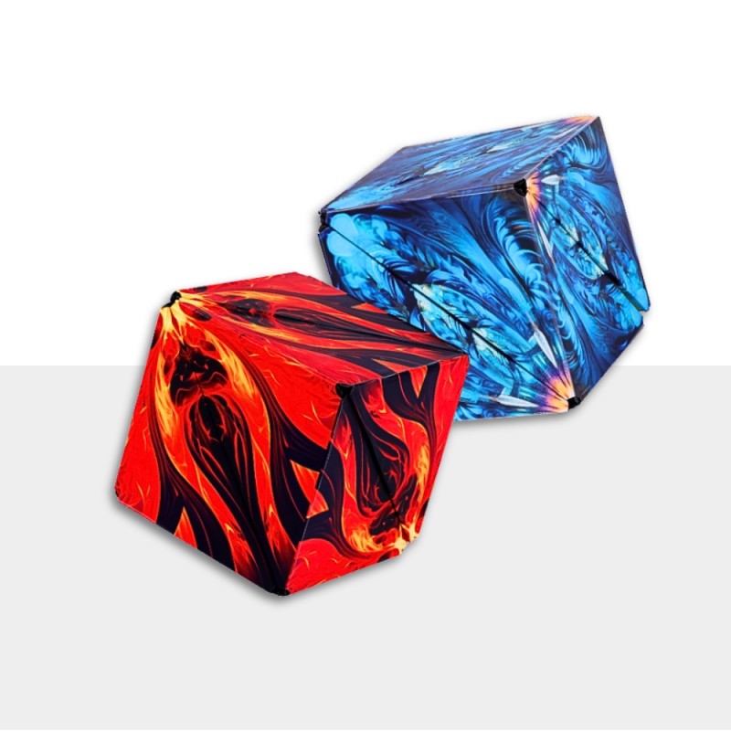 QiYi Magnetic Folding Cube - Entretenimento criativo e transformação