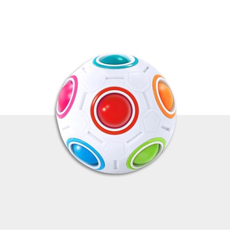 Qiyi Rainbow Ball - Puzzle esférico para desafiar a sua inteligência