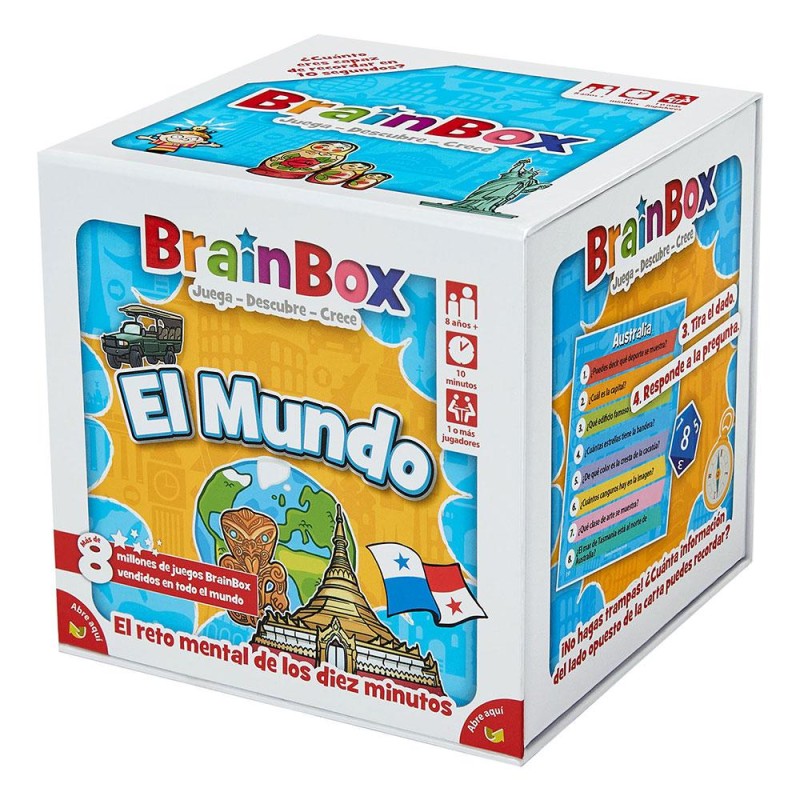 Brainbox The World - Jogos de Mesa - kubekings.pt