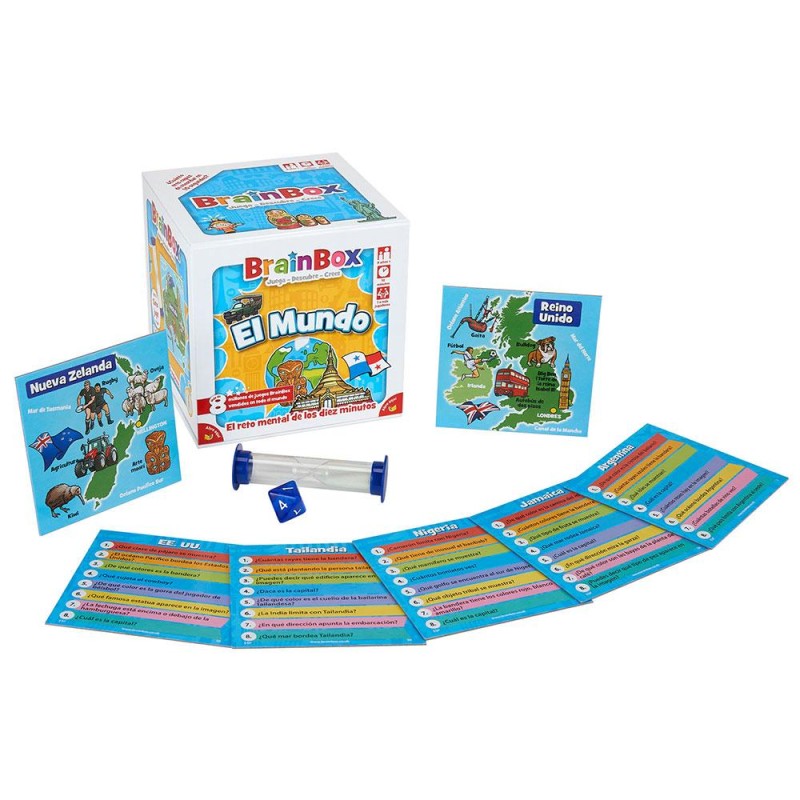 Brainbox The World - Jogos de Mesa - kubekings.pt