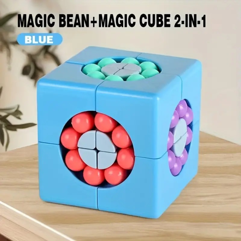 Magic Bean 2x2 Slide - Com autocolantes para um desafio único 🔥