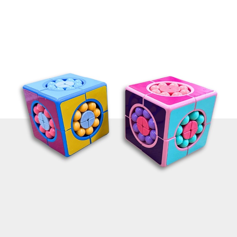 Magic Bean 2x2 Slide - Com autocolantes para um desafio único 🔥