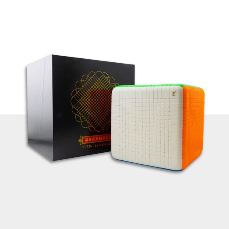 YuXin HuangLong 16x16 - O maior e mais desafiante cubo emparelhado 🤩.