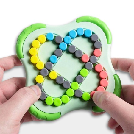 Magic Beans Infinity Slide - Puzzle de carris desafiante ♾