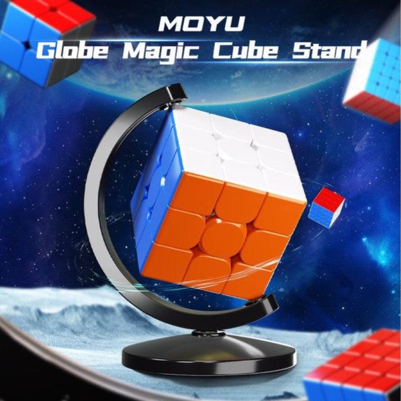 Suporte para cubos MoYu Globe - Exponha os seus cubos com estilo 🌍