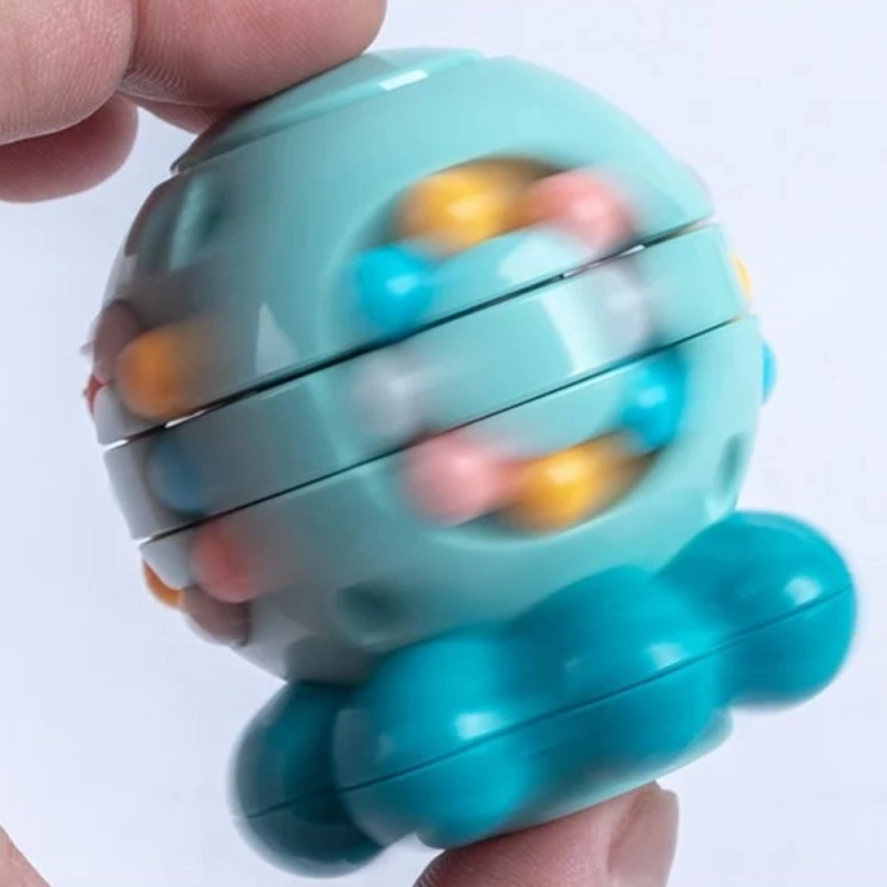 Magic Beans Mini Octopus Slide - Girador e Puzzle Adorável 🐙