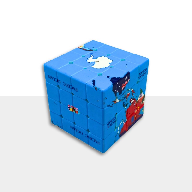 Mapa do Mundo Político Cube 4x4: Um desafio geográfico único 🌎