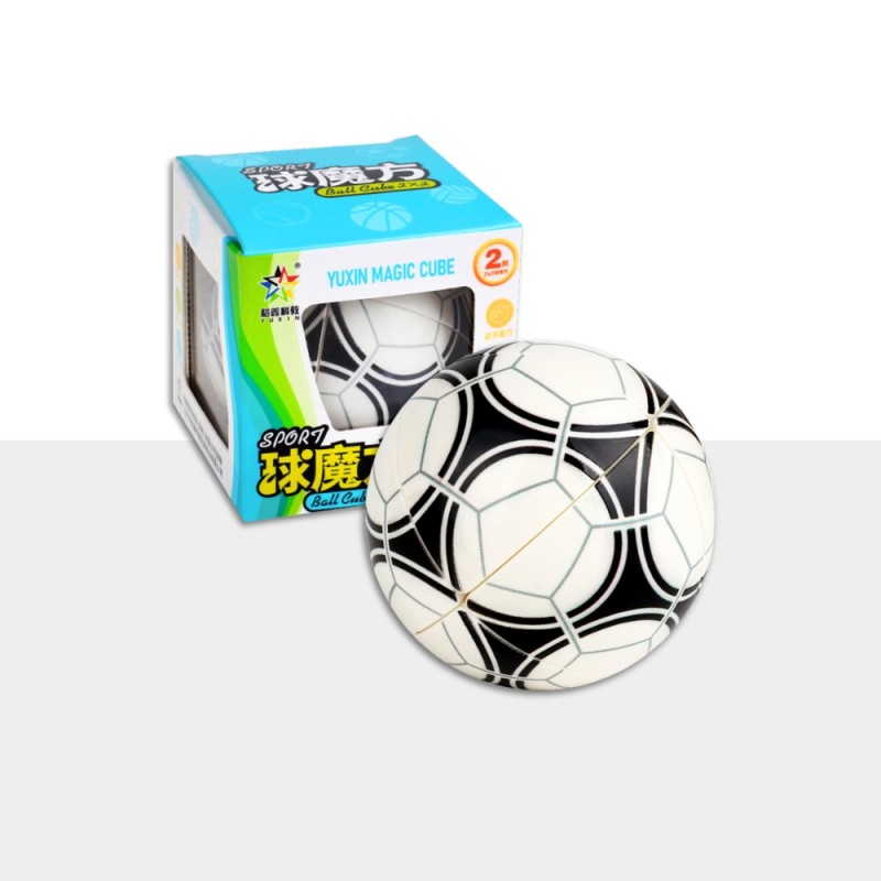 YuXin Football 2x2 V2 - Cubo 2x2 com design de futebol ⚽
