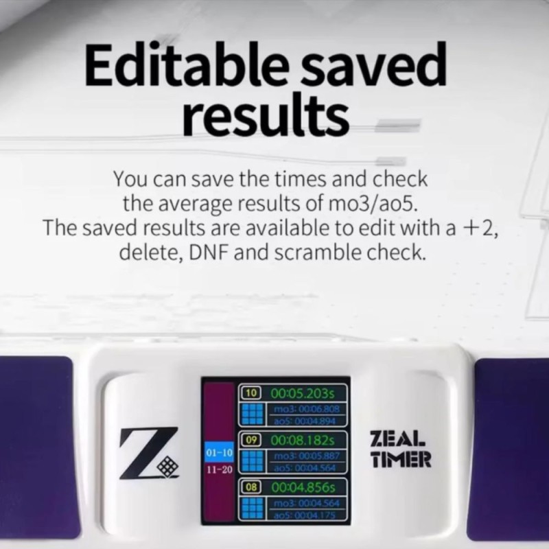 Zeal Smart Timer: O melhor temporizador inteligente para Speedcubing ⏱