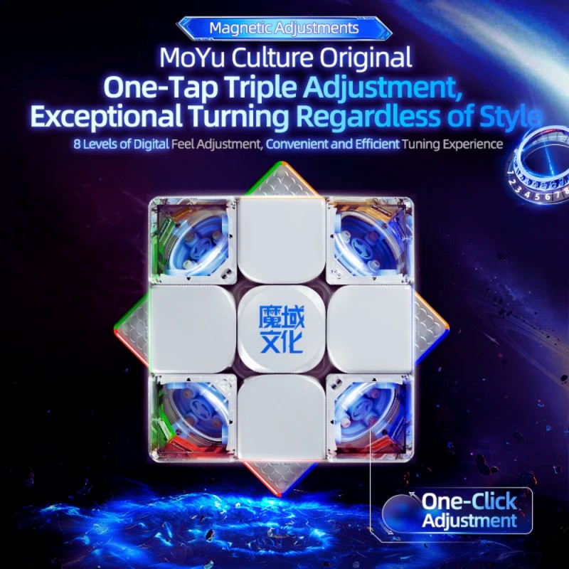 MoYu Super WeiLong 3x3 V2 - O cubo do recorde mundial de 2025 🔥
