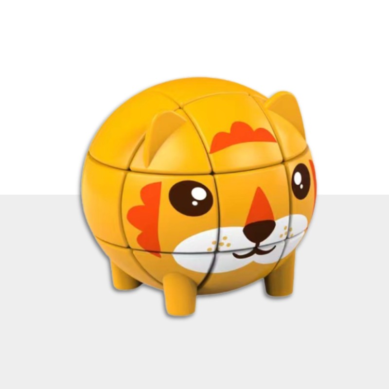 Q-Moe Animal Cube Lion 🦁 - O 3x3 mais selvagem e mais bonito