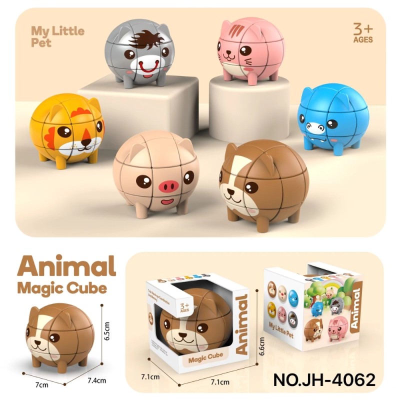 Q-Moe Animal Cube Lion 🦁 - O 3x3 mais selvagem e mais bonito