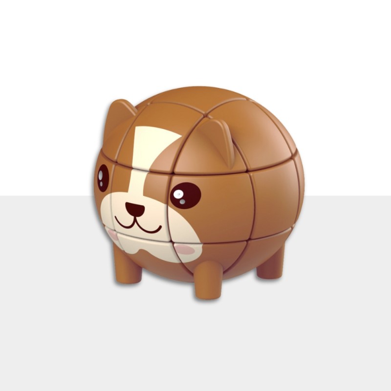 Q-Moe Animal Cube Dog 🐶 - Um cubo em forma de 3x3... e surpresa!