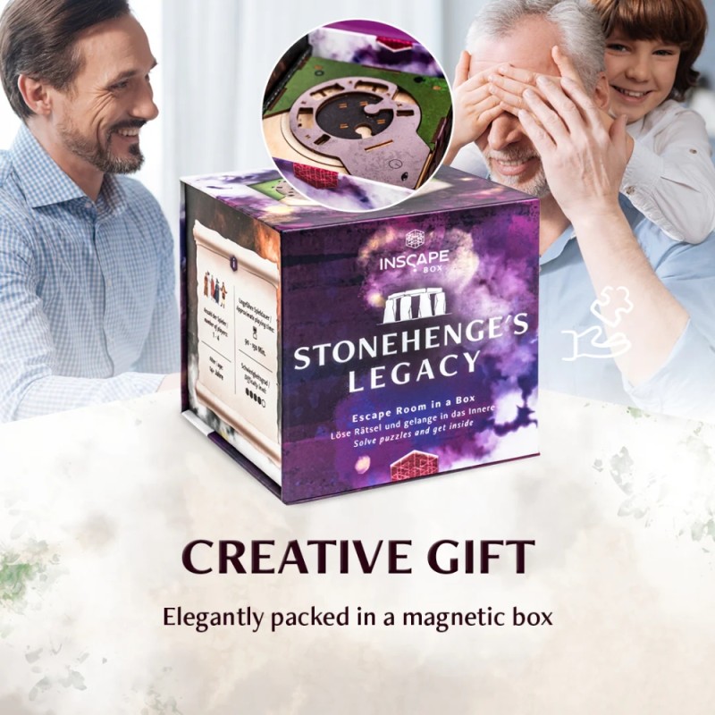 Stonehenge's Legacy - Puzzle Box - Os seus segredos numa caixa épica ⚔