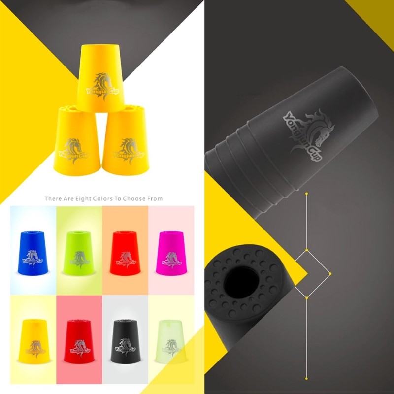 Vasos YJ Stacking Flying – Conjunto de 12 copos para sport stacking